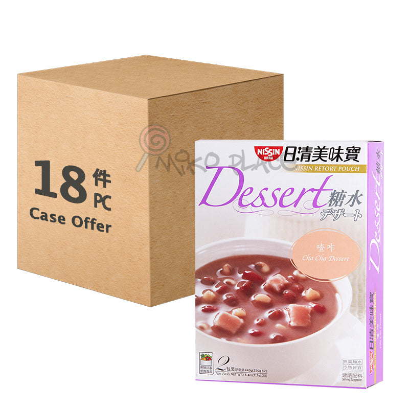 NISSIN RETORT POUCH Cha Cha Dessert 日清美味寶 喳咋 【Case 18 boxes ...