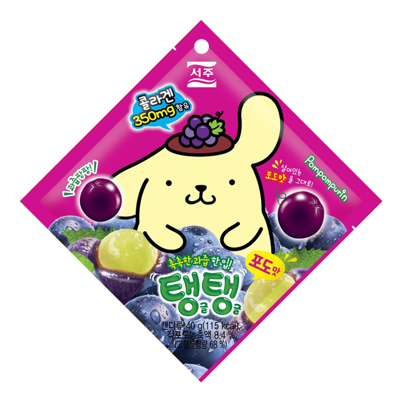 SEOJU Jelly Gummies Grape Flv 韓國西洲 啫喱軟糖 布甸狗 紫葡萄味 40g – SuperMochi 香港&亞洲 ...